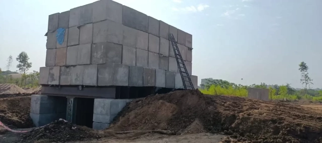 Construction Of Surat Metro Bhesan Depot - Holistic Technoengineers Pvt Ltd